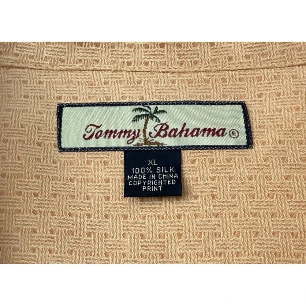 Tommy Bahama | Shirts | Tommy Bahama Vintage Hawaiian Shirt Silk Wood ...